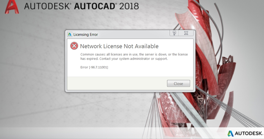 Why Net work license is not available ? - Autodesk Community