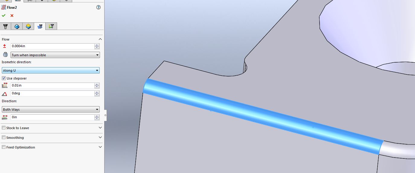 Answer day: Inventor HSM Flow Tool path - Autodesk Community