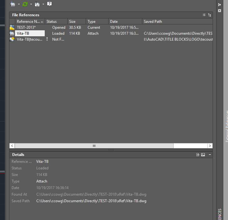 Solved: xRef file won't switch by changing name. - Autodesk Community