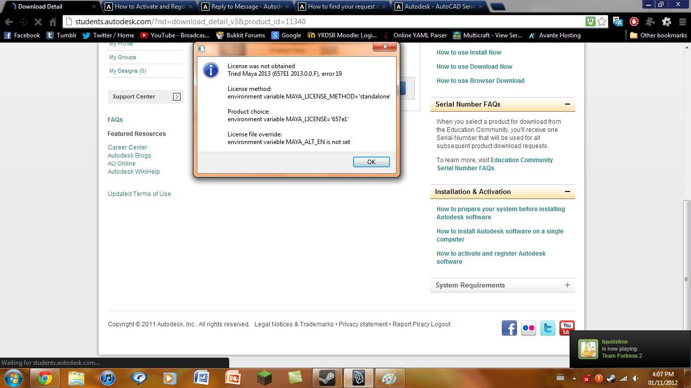 Solved: STUDENTS - Serial Number or Product Key Issues - Page 13 ...