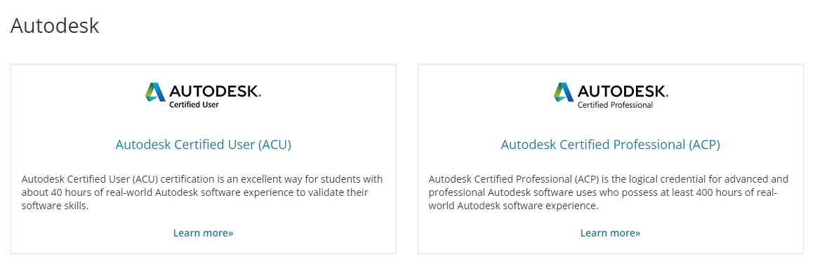 Résolu : CERTIFICATION AutoCAD - Autodesk Community