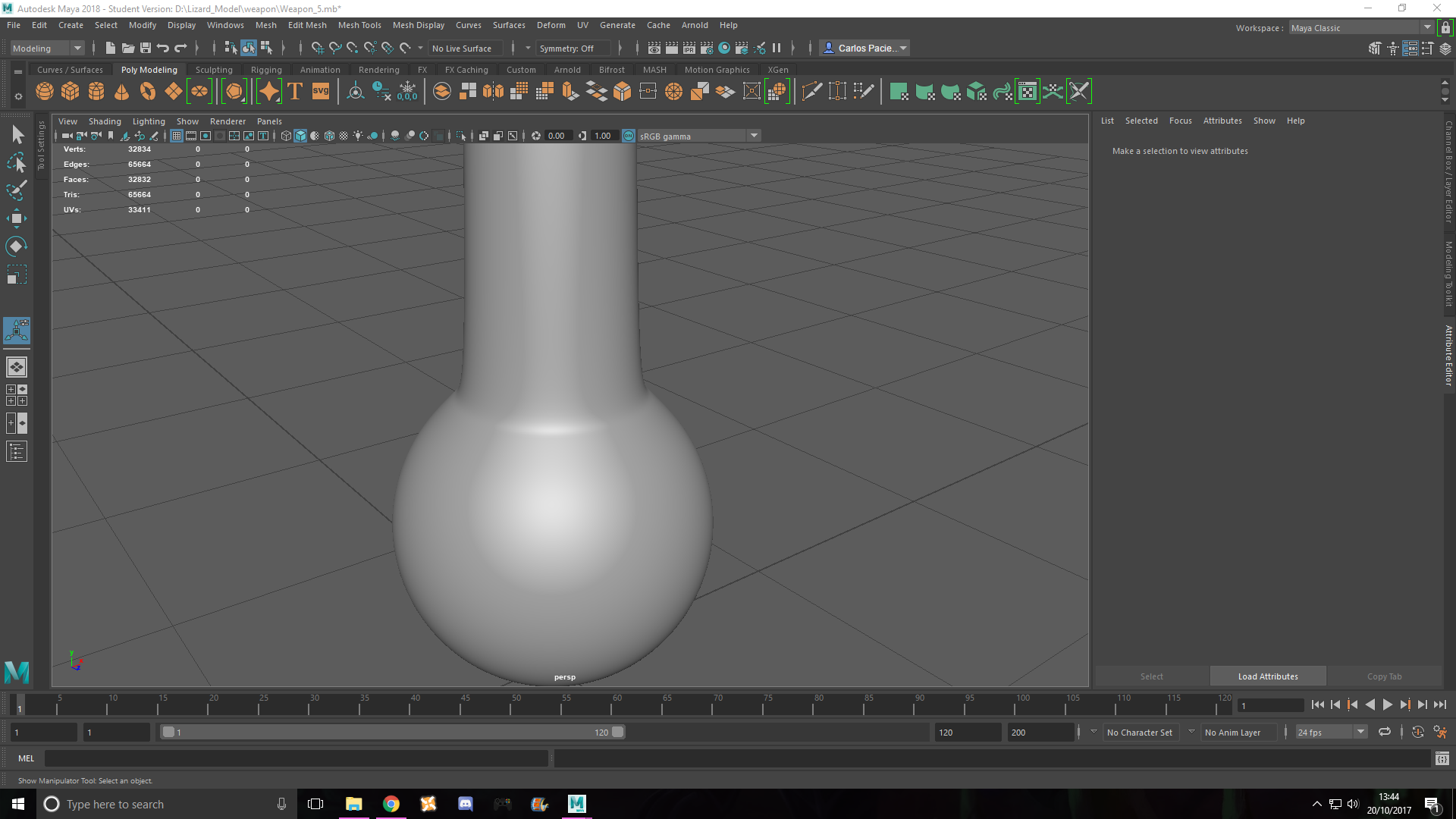 Solved: Weird lighting line after merging two objects. - Autodesk Community