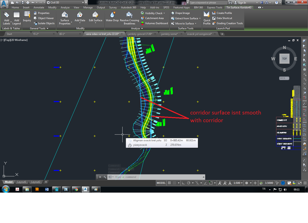 Solved Corridor Surface Isnt Smooth With Corridor Autodesk Community