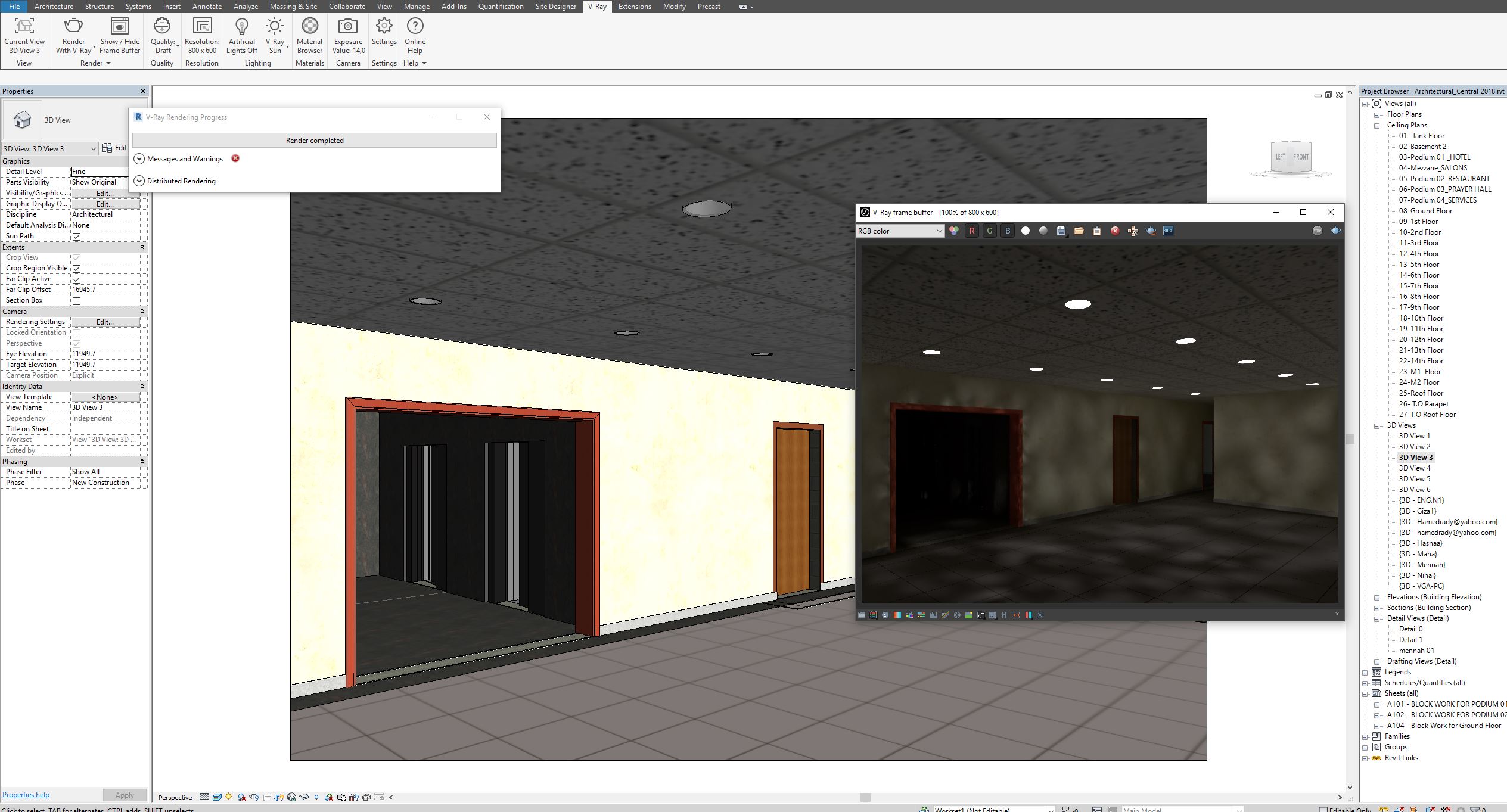 Solved: RENDERING IN REVIT 2017 WITH VRAY - Autodesk Community