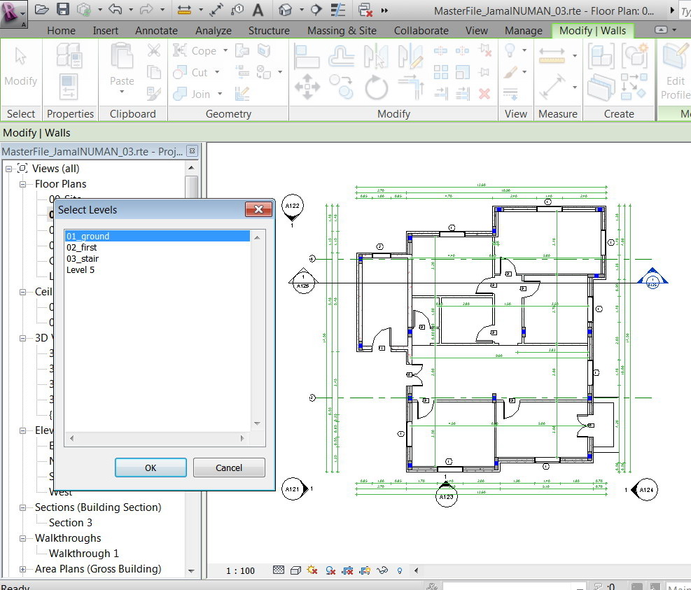 Solved: “Aligned to selected levels” is not active, - Autodesk Community