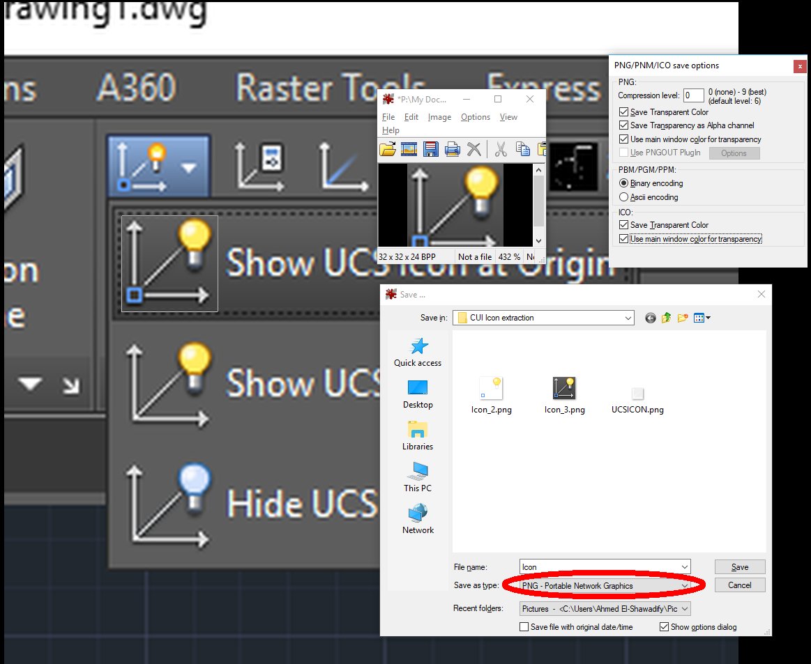 Solved: Icons not found in cui editor - Autodesk Community
