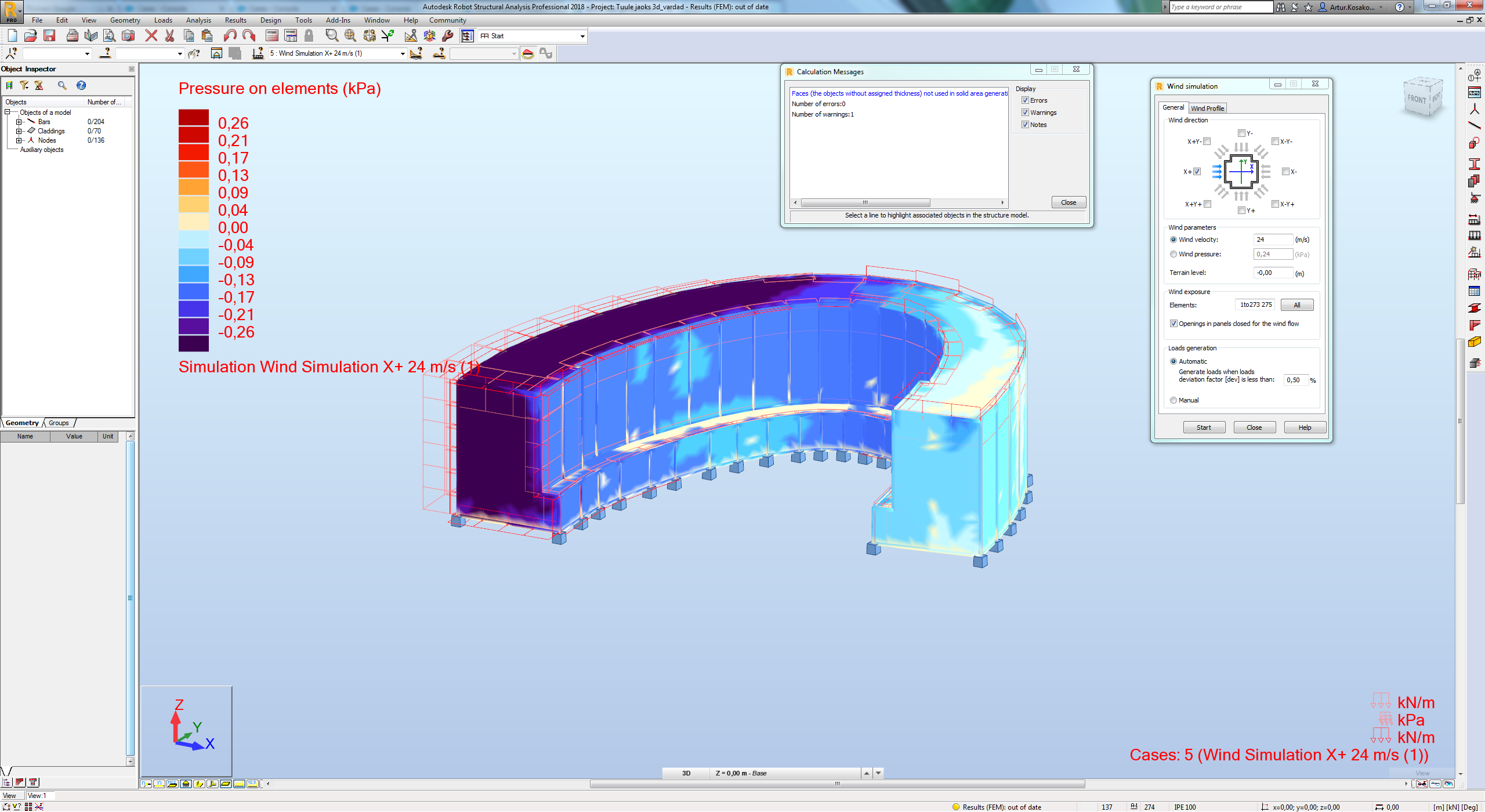 Solved: Wind load generation of asymetrical building - Autodesk Community
