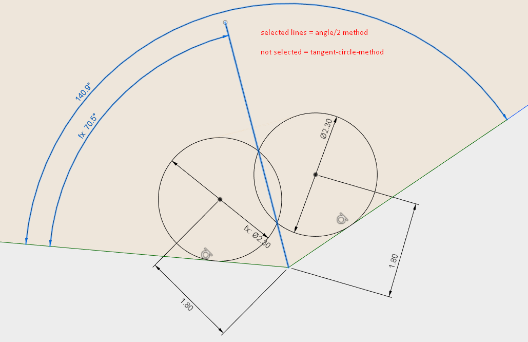 Solved: Constrain to angle? - Autodesk Community