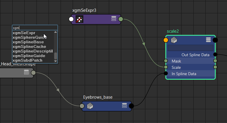 Did Xgen Expression editor carry over into Xgen Interactive grooming ...
