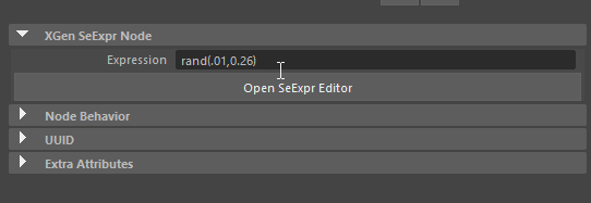 Did Xgen Expression editor carry over into Xgen Interactive grooming ...