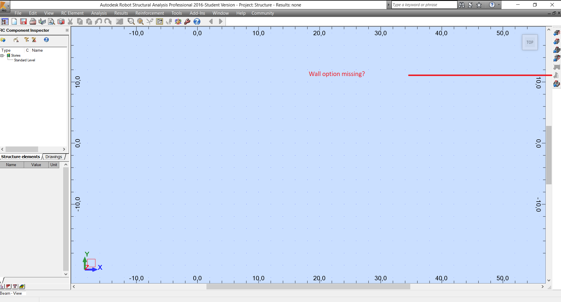 Can I use RSA to design (reinforcement) this concrete wall with door ...
