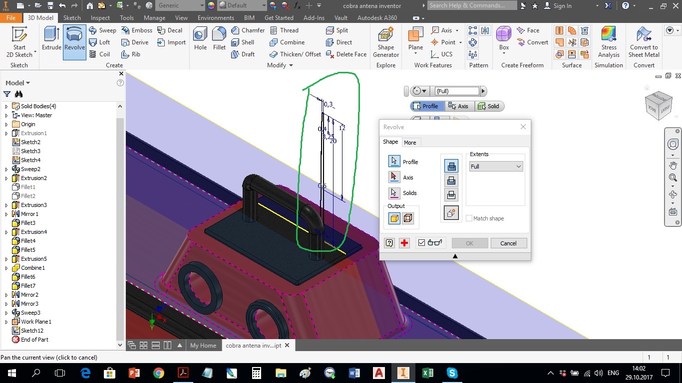 Solved: Why revolve is not working? - Autodesk Community
