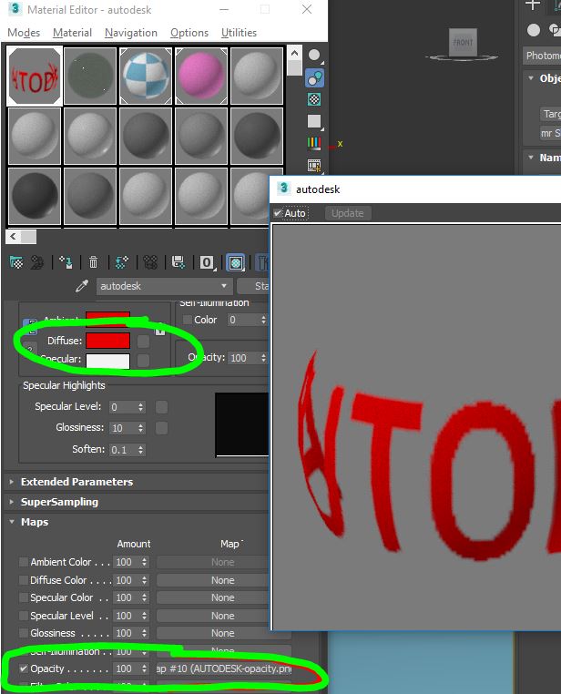 Solved: physical material with transparent areas showing shadow in ART? - Autodesk Community