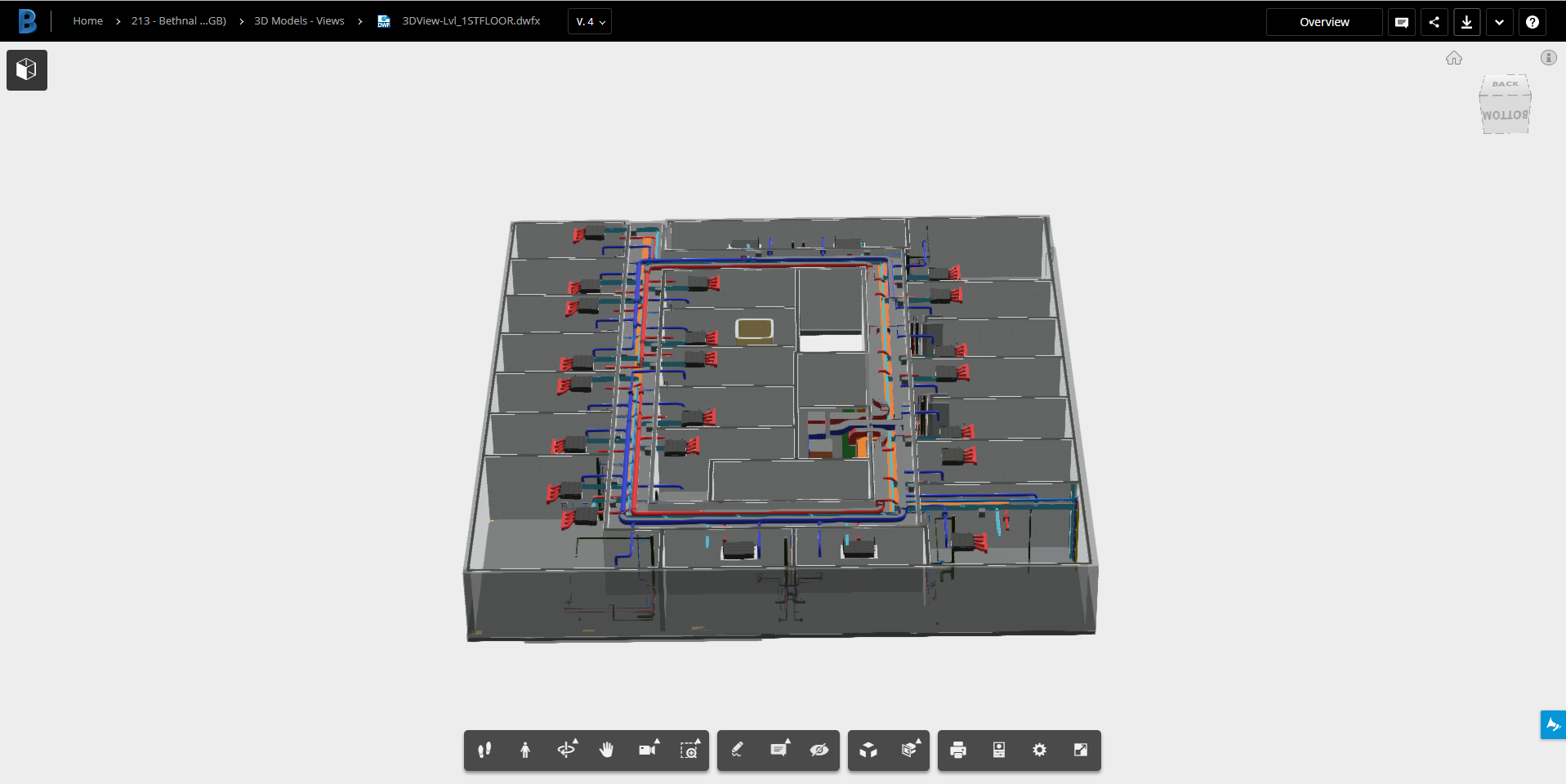 3D DWF file from Revit in A360 wrong orientation. - Autodesk Community