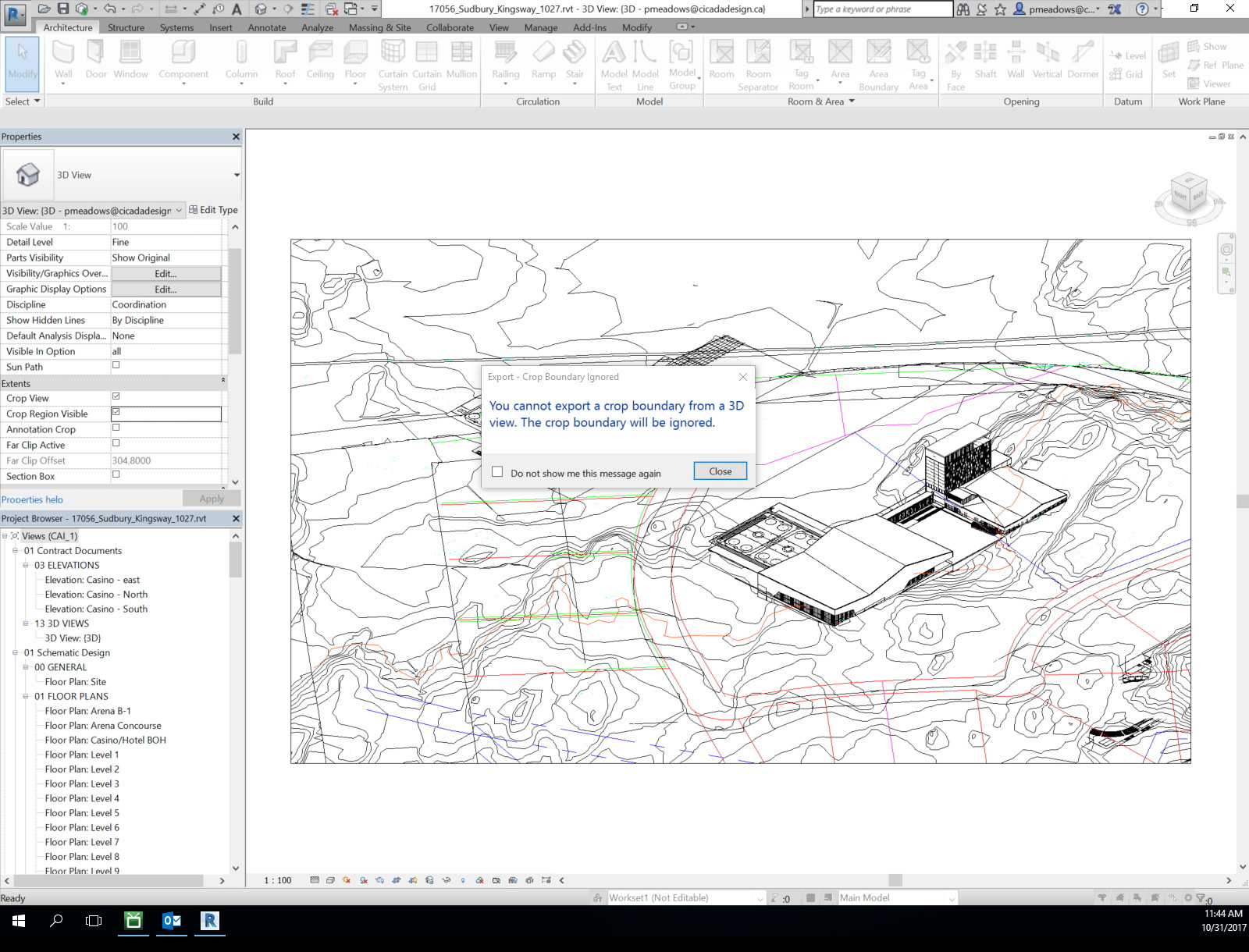 Solved: Cannot export crop view from a 3D view - Autodesk Community