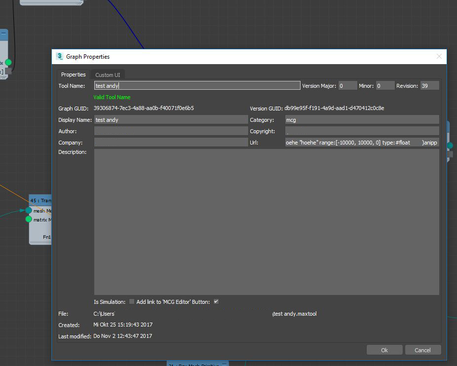 MCG - custom UI - Autodesk Community
