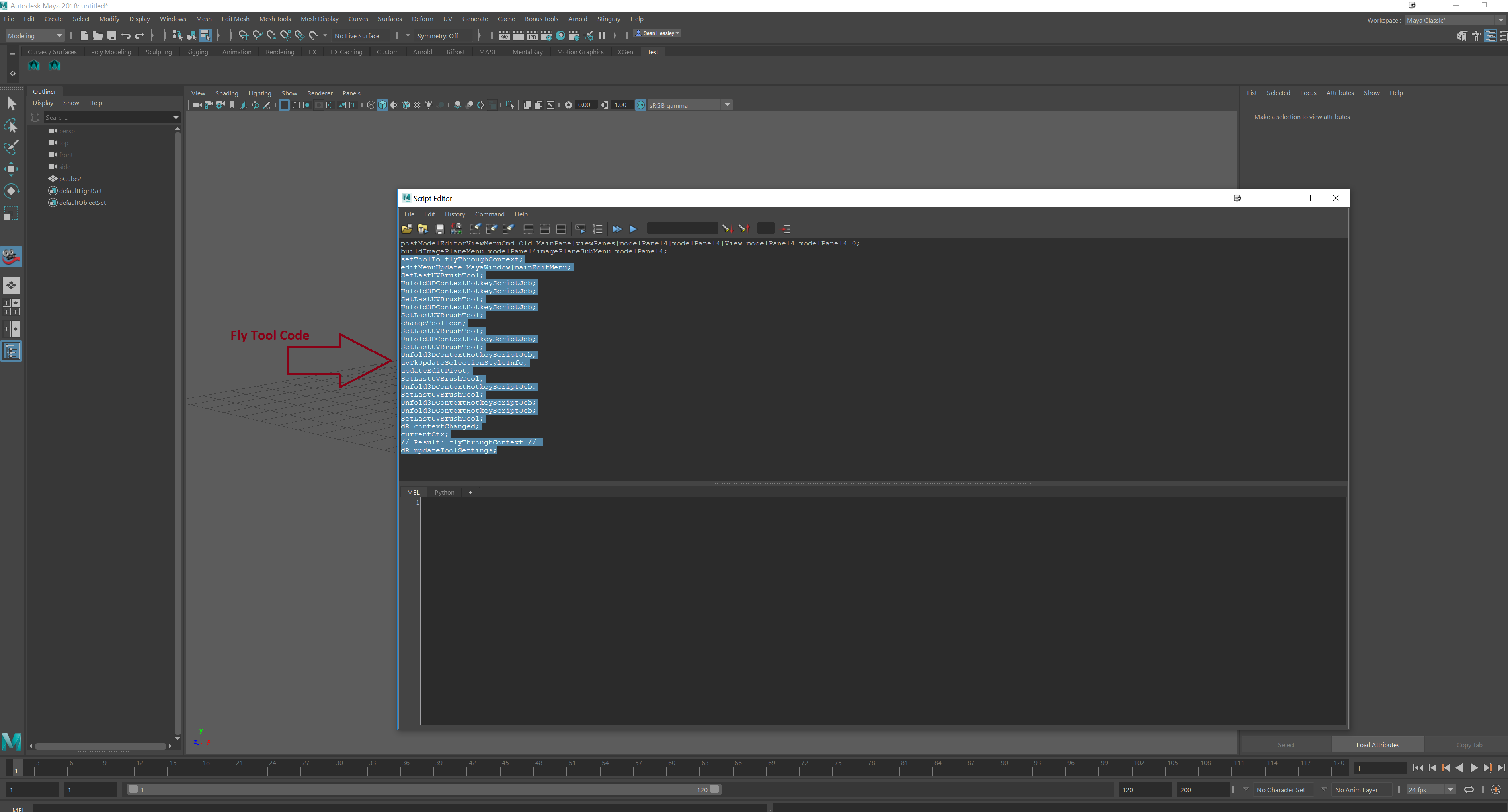 Solved: Create a Hotkey for Fly Tool or anything that doesn't appear in ...