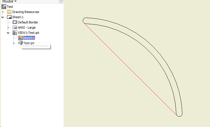 Solved: Orient drawing view by sketch - Autodesk Community