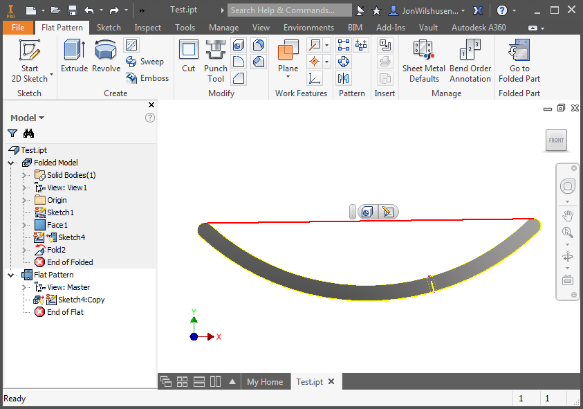 Solved: Orient drawing view by sketch - Autodesk Community