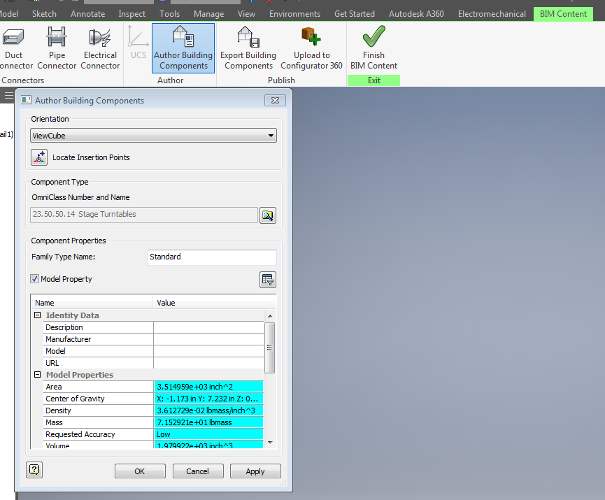 Non 3d data in IFC files - Autodesk Community