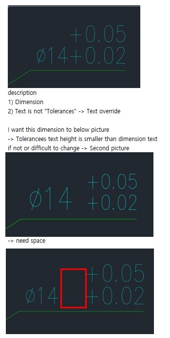 Solved: Need Change Dimension text override..... - Autodesk Community