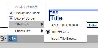 Solved: Minimal title block? - Autodesk Community