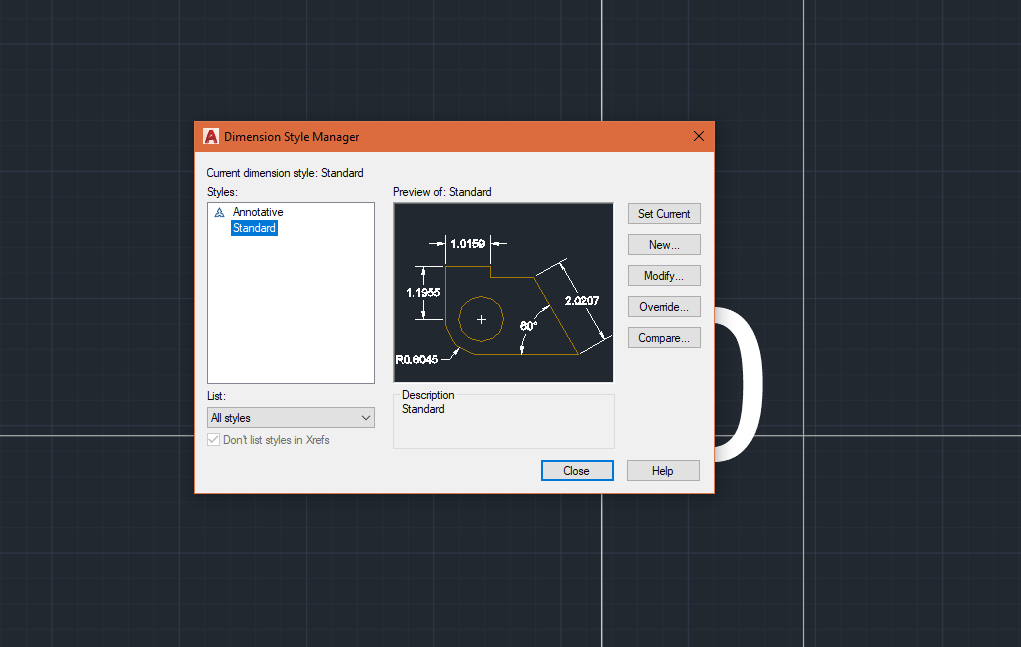 Решено: ISO-25 is missing in dimension style manager! ISO-25 нет в ...