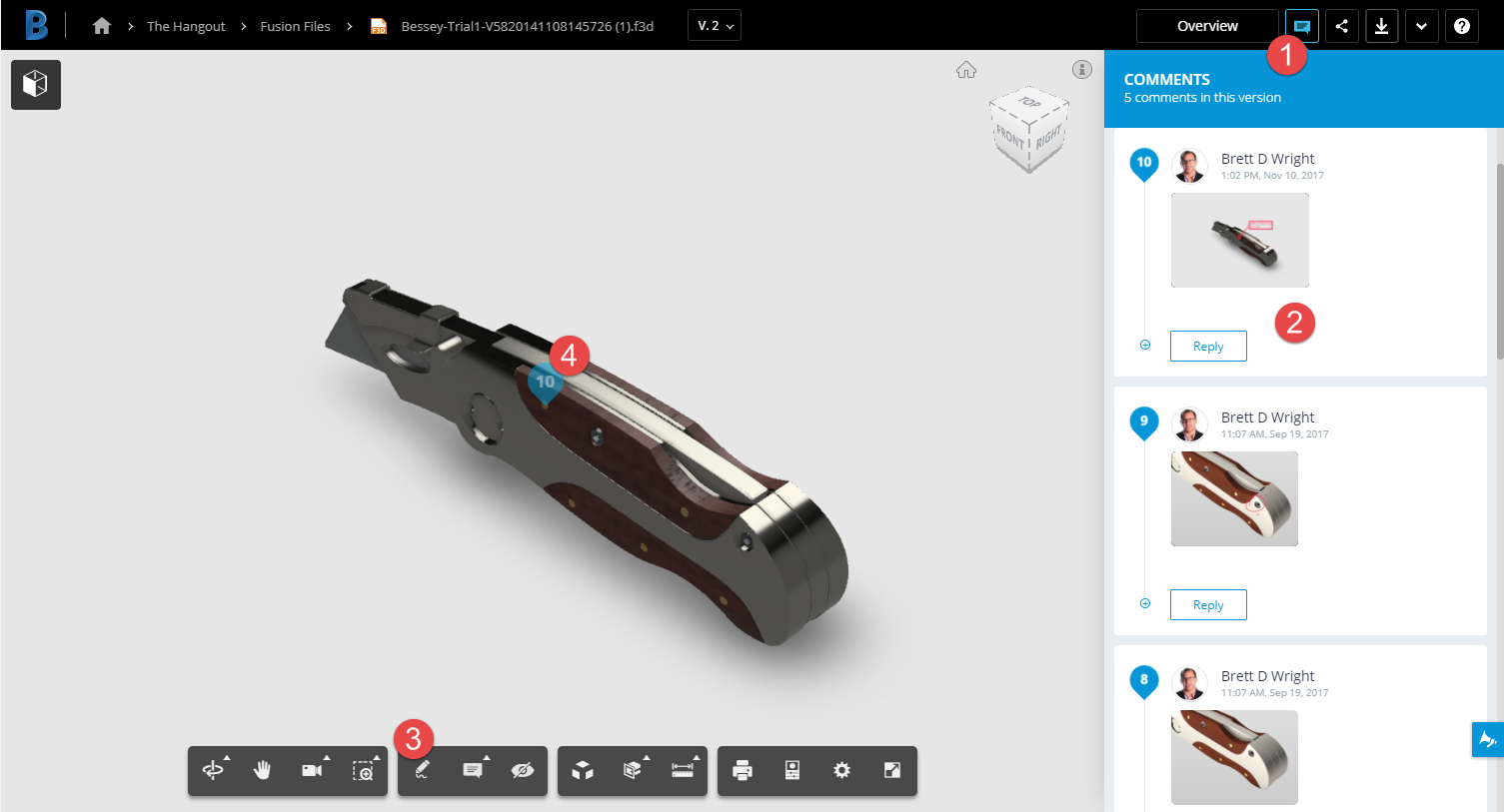 A360 markup tool and making multiple markups at once - Autodesk Community