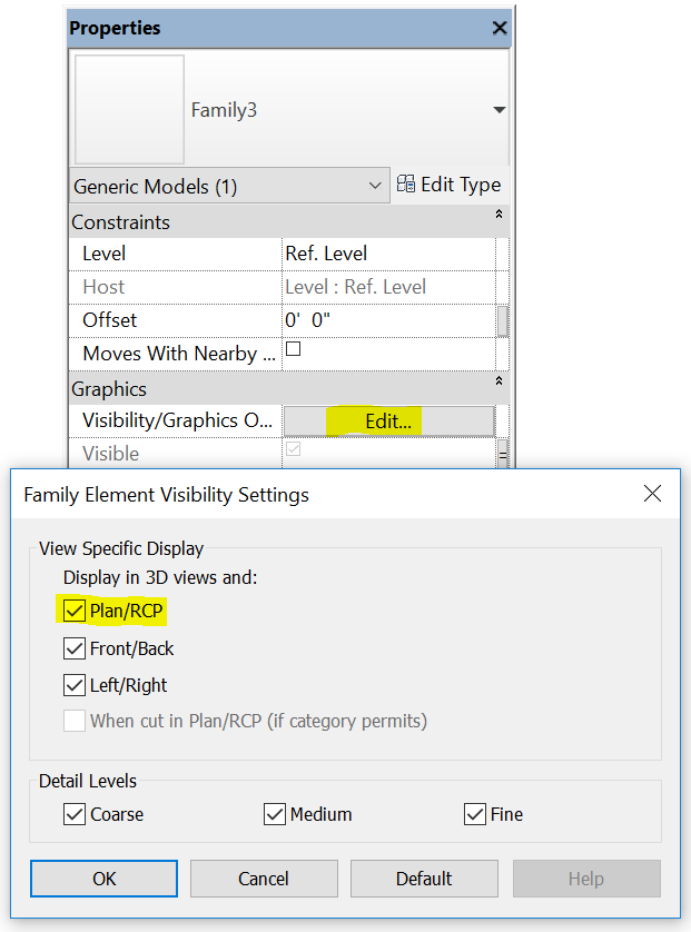 Solved: Display Issue...visibility graphics/plan region?? - Autodesk Community