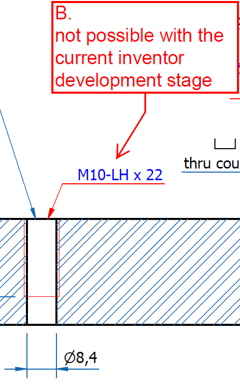 detect U, V, W and (underlined) V hole bottoms - ISO 15786 compliance ...