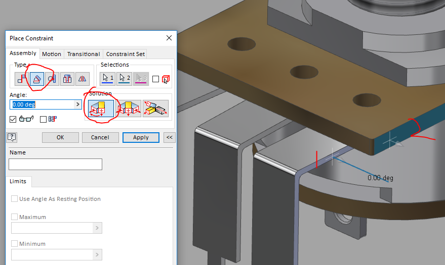Forcing constraints in assemblies - Autodesk Community
