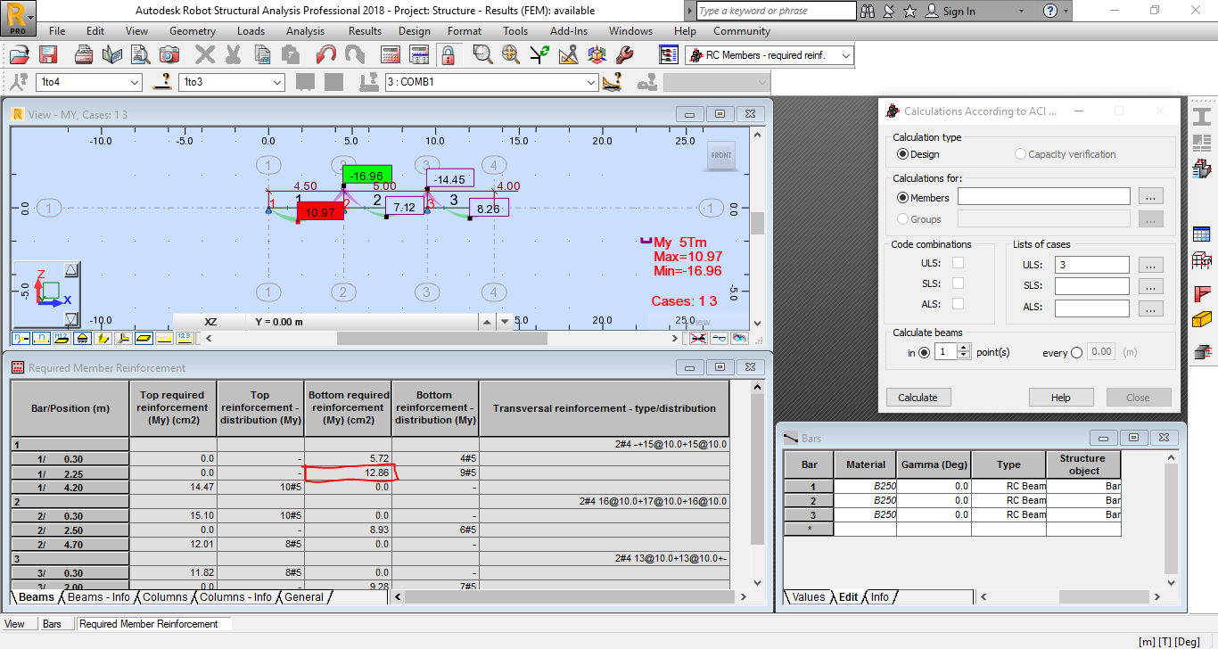 Solved: Required reinforcement for a beam - Autodesk Community