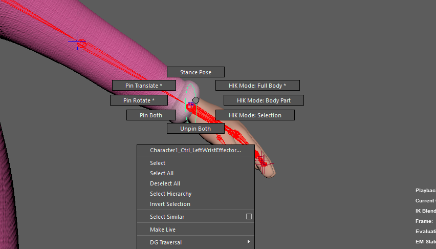 Custom menus in Control Rigs - Autodesk Community