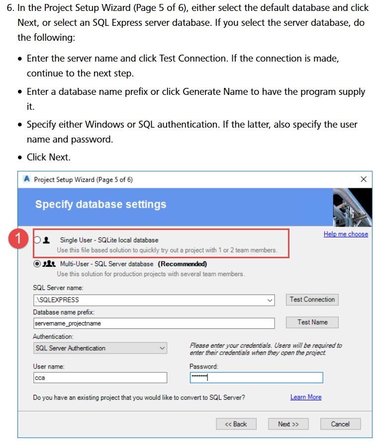 Project Setup - Autodesk Community