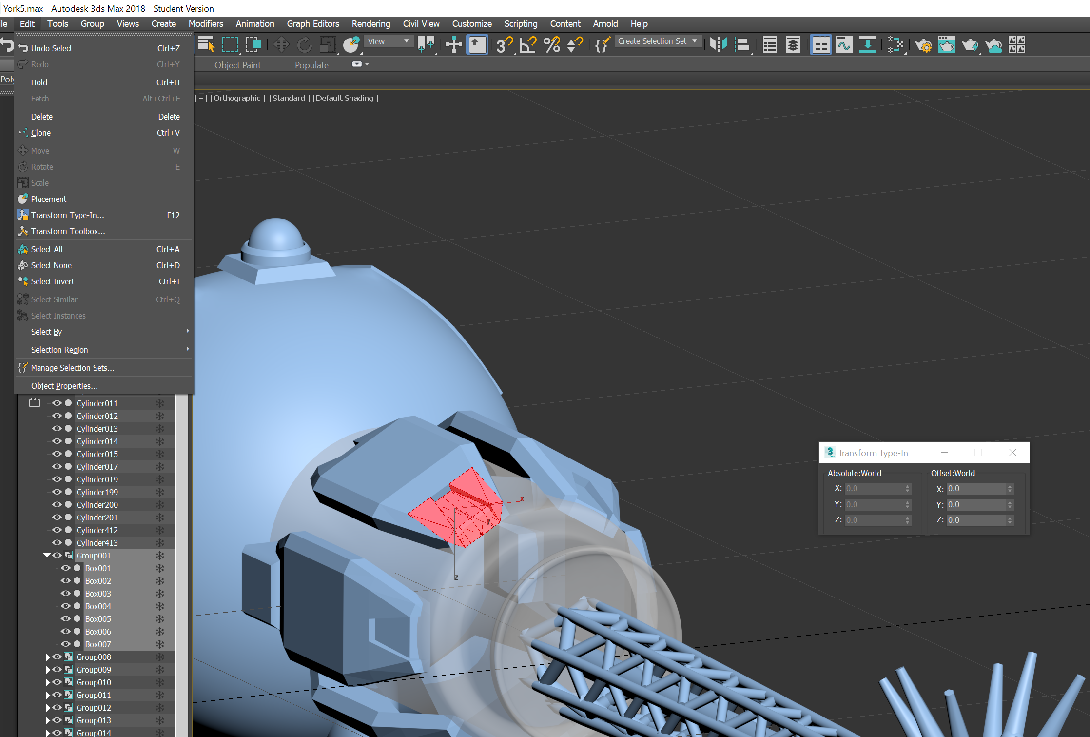 Solved: Can't see the gizmo in edit mode - Autodesk Community