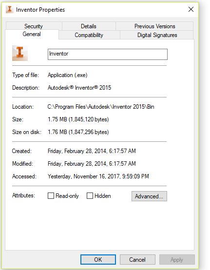 Solved: Cannot open Inventor Windows error - Autodesk Community