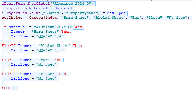ilogic help - Autodesk Community