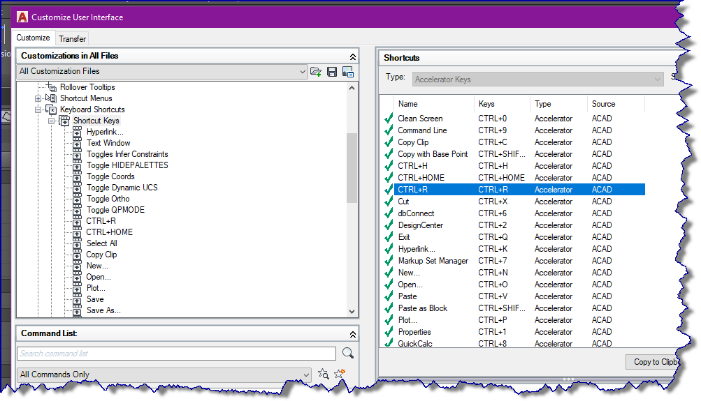 shortcuts - Autodesk Community