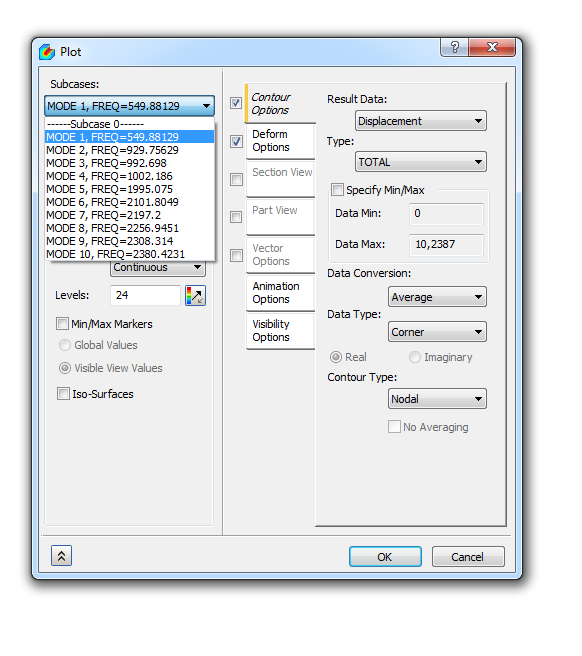 Solved: Wrong result plots, Nastran-In CAD 2018, Inventor, Normal Modes Analysis - Autodesk ...