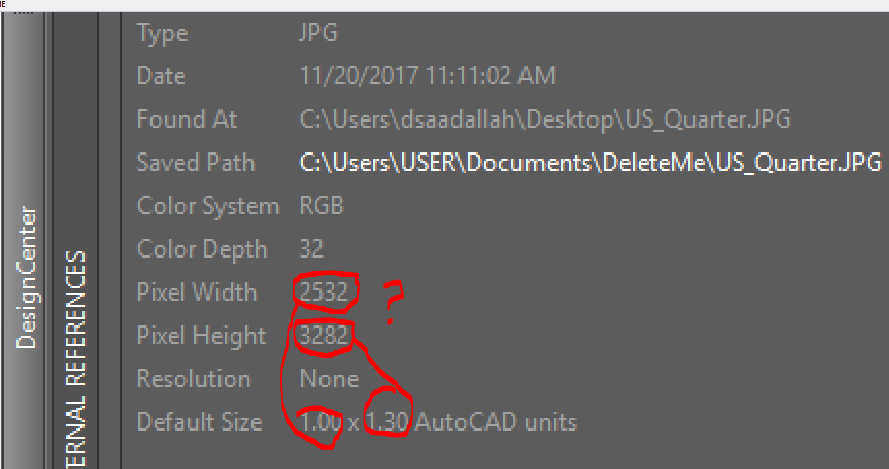 Scaling of xref image file - Autodesk Community