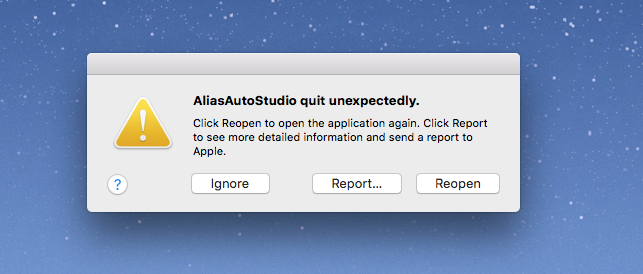 Solved: Unable to open Alias Studio 2018 on High Sierra - Autodesk ...
