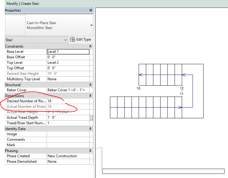 Solved: Revit 2018--Can't edit bottom riser of assembled stair ...