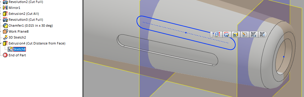 Solved: Slot on Radius - Autodesk Community