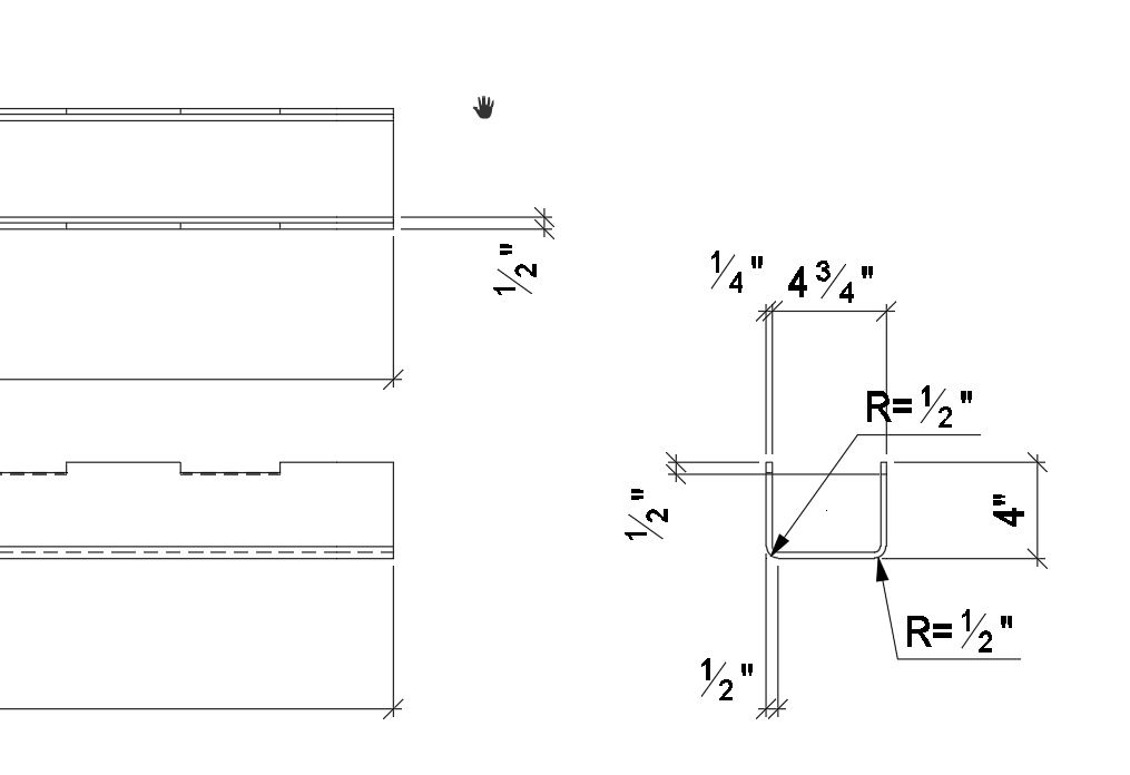 Tangent Line on Folded beam - Autodesk Community