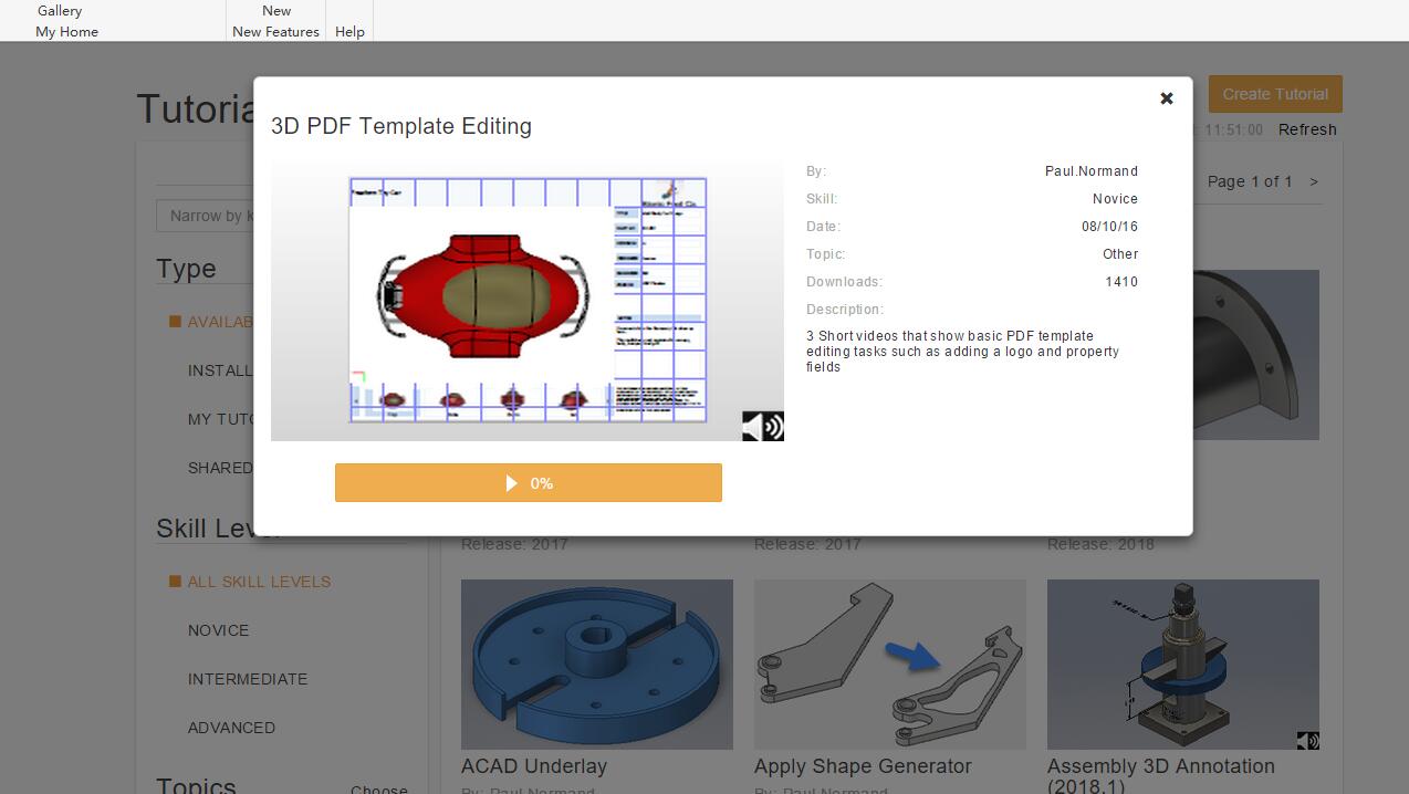 Solved: Why the tutorials in tutorial gallery can not download ...