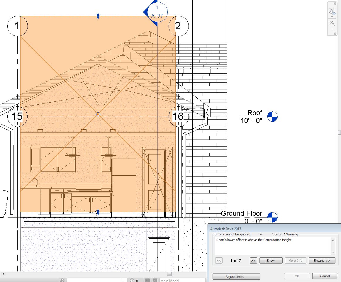 Solved: Rooms only appear in section - Autodesk Community