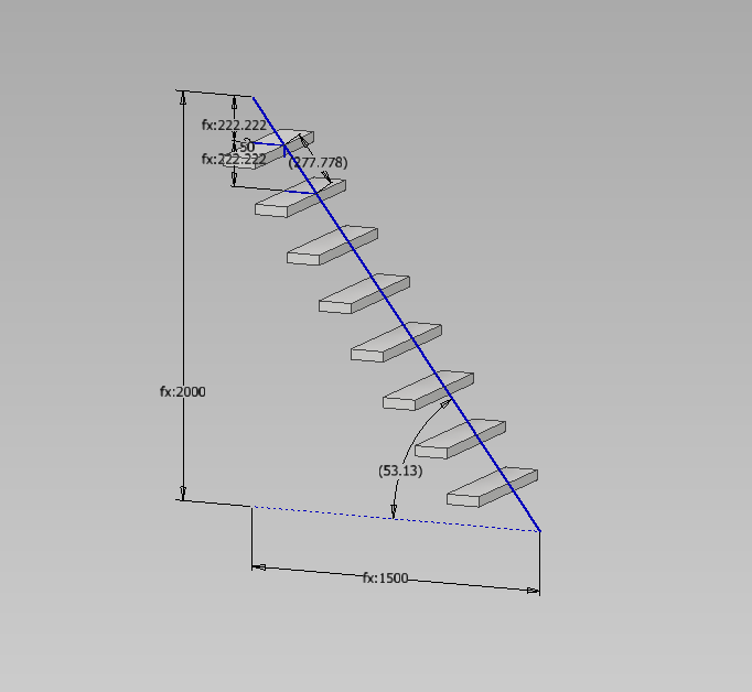 Solved: iLogic Stair Driven by Requirement Conditions and Parameters - Autodesk Community