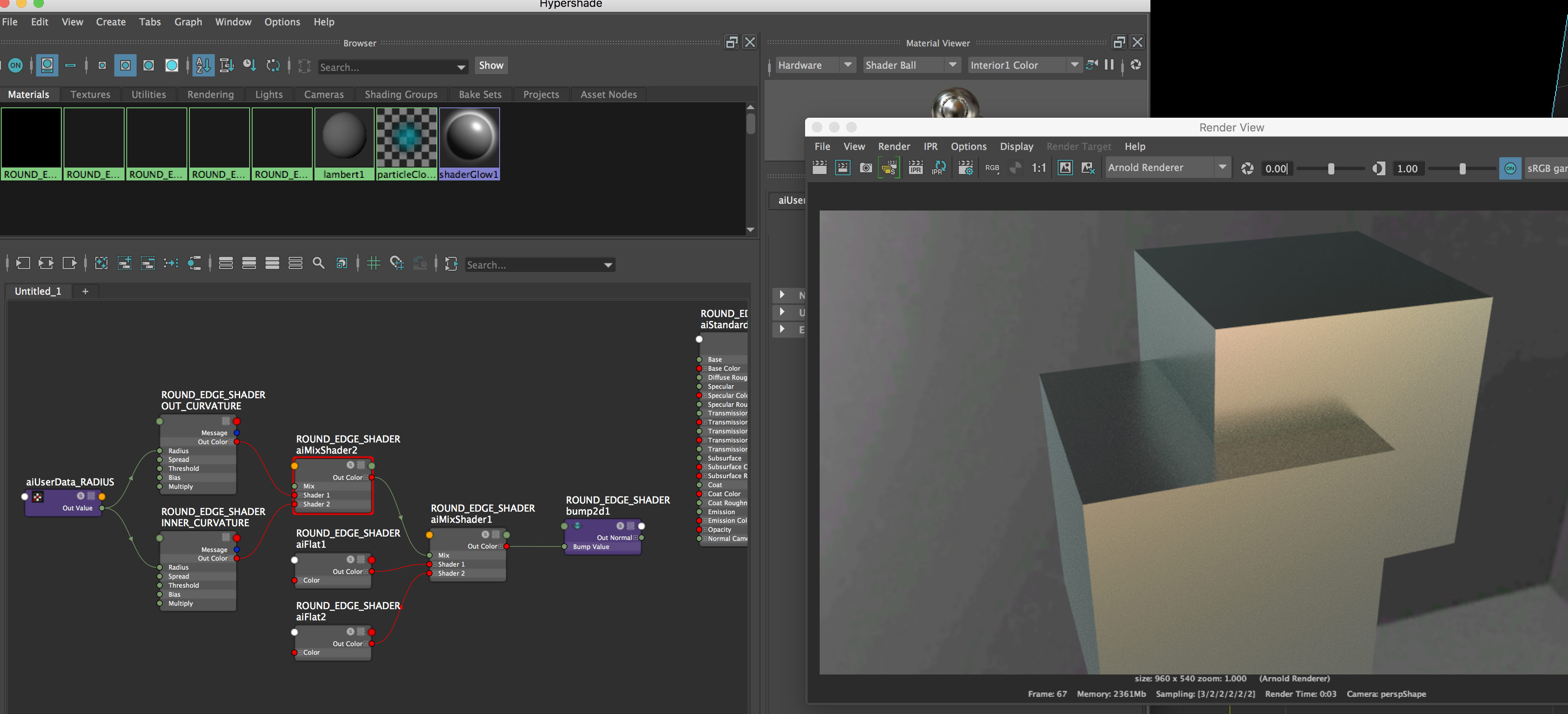 Arnold Round Corners Shader?? - Autodesk Community