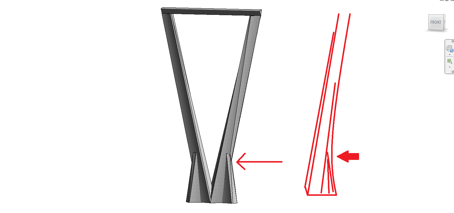 Solved: How To Design This Column Arch with Curvature? - Autodesk Community
