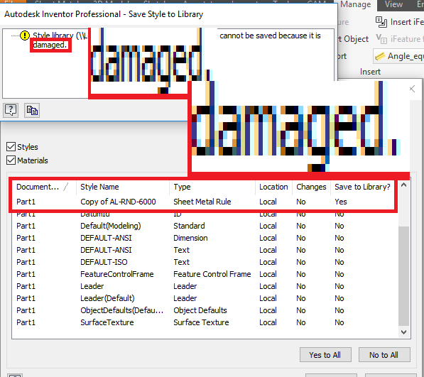 Material library problems all coming home to roost - Autodesk Community